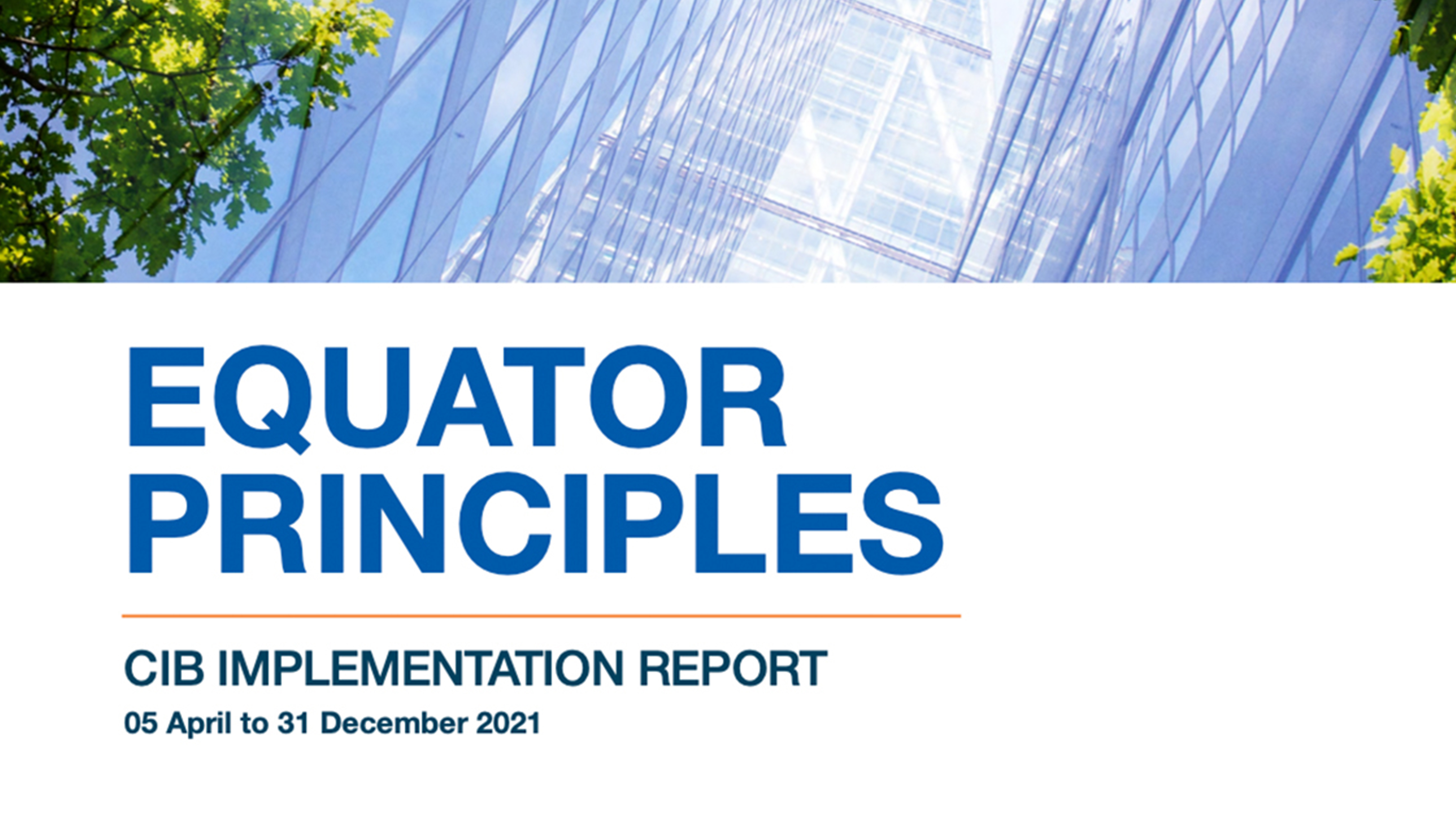 Equator Principles Report